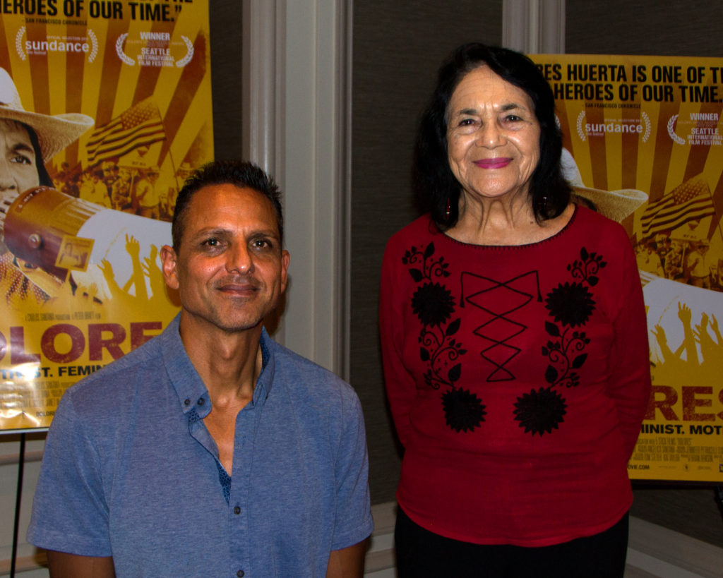 DOLORES — Dolores Huerta and Peter Bratt Interview | Killer Movie Reviews